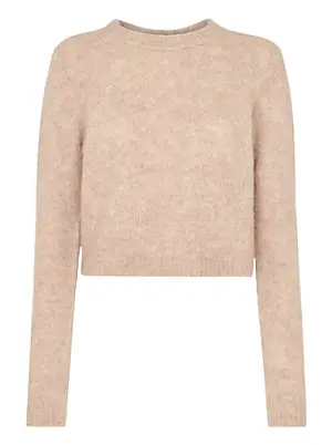 Whistles Round-neck Knitted Jumper - Cream