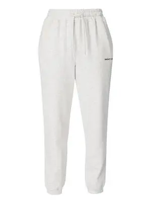 Sweaty Betty Revive Logo-print Cotton-blend Jogging Bottoms - Ice Grey Marl