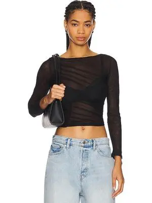 SNDYS Elodie Top - Black