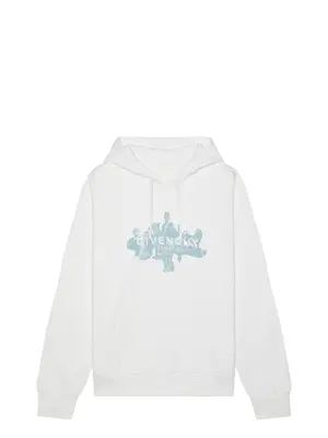 Givenchy Boxy Fit Hoodie - White