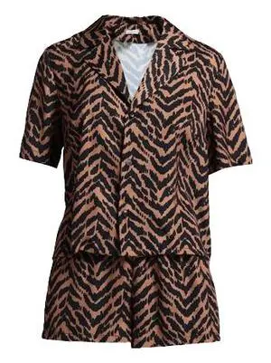 MATINEE Polyester Co-ord Set - Brown