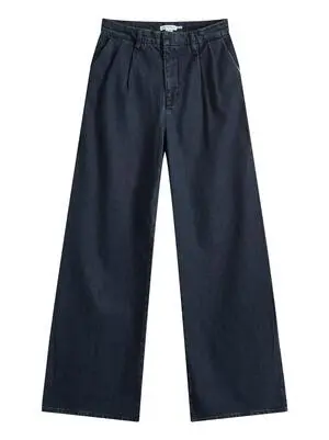 Good American 90's Pleated Trouser - Indigo