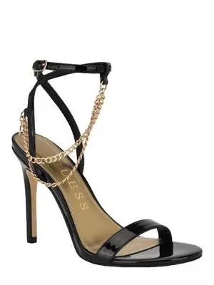 Guess Miamy Ankle Strap Sandal - Black