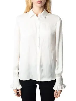 Zadig&Voltaire Zadig & Voltaire Thely Satin Shirt Judo
