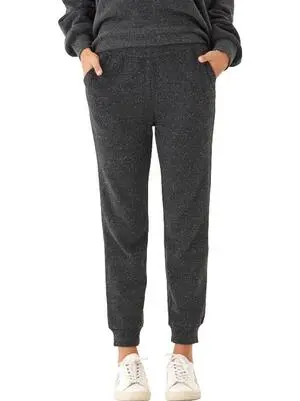 THREADS 4 THOUGHT Threads 4 Thought Rowena Fleece Joggers Heather Black