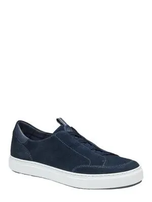 Johnston & Murphy Johnston & Murphy Anson Lace-Up Sneakers Navy English Suede