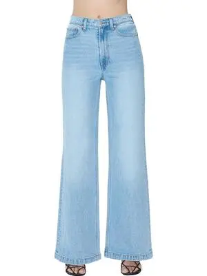PISTOLA Pistola Lana High-Waist Wide-Leg Jeans Perspective