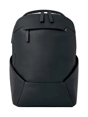 TROUBADOUR Apex Leather Backpack - Black