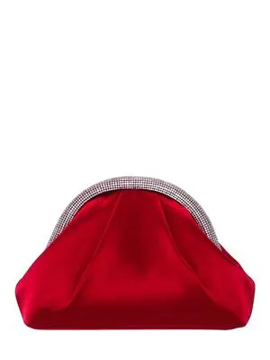 Nina Nina Jane Frame Clutch Red Rouge
