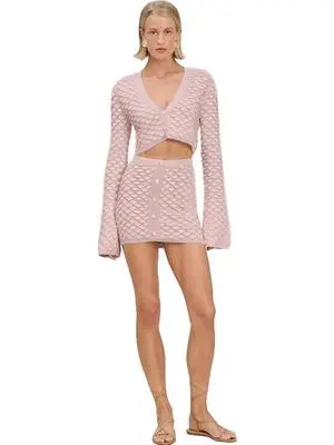 Devon Windsor Vanessa Mini Skirt - Natural