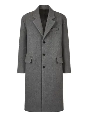 STUDIO TOMBOY Single-breasted Tailored Coat - Grey