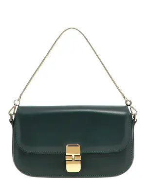 A.p.c. Grace Chaine Clutch - Green