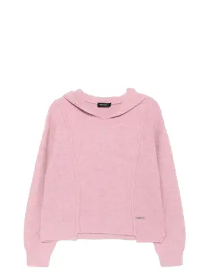 TOUT A COUP Logo-plaque Jumper - Pink