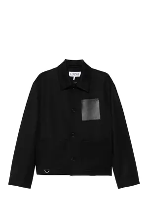 Loewe Workwear Shirt Jacket - Black