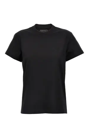 Y3 Raised-logo T-shirt - Black