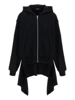 UNDERCOVERISM Two-material Hoodie - Black