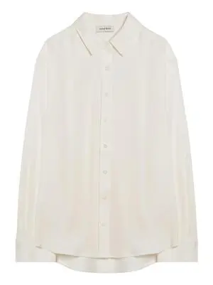ANINE BING Anine Bing Braxton Viscose Shirt White