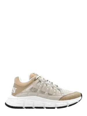 Versace Trigreca Sneakers - Beige