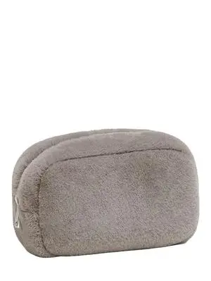 Apparis Apparis Noor Faux Fur Pouch Granite
