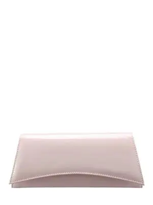 Nina Zoey Faux Leather Clutch - Beige