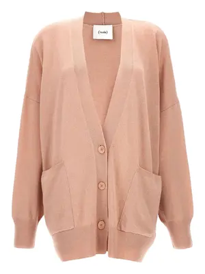 NUDE Wool Cardigan - Pink