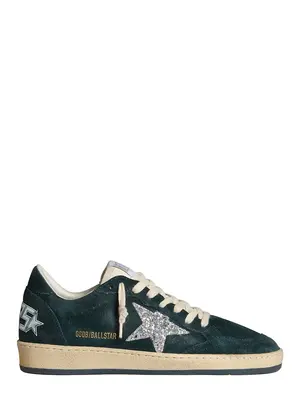 GOLDEN GOOSE Ball Star Suede Sneakers Green