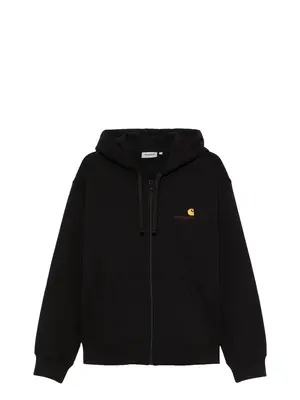 Carhartt Work In Progress American Script Hoodie - Black