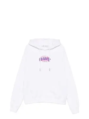 Off-White Arrows-print Hoodie - White