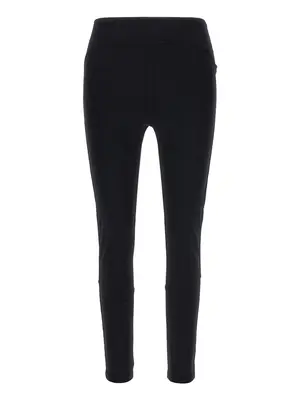 NOT AFTER TEN Mesh-detail Leggings - Black