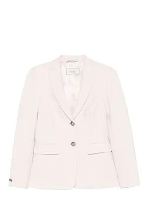 Peserico Double-face Blazer - White