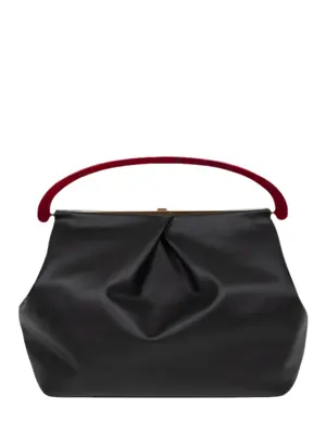 Dries Van Noten Leather Top-handle Bag - Black