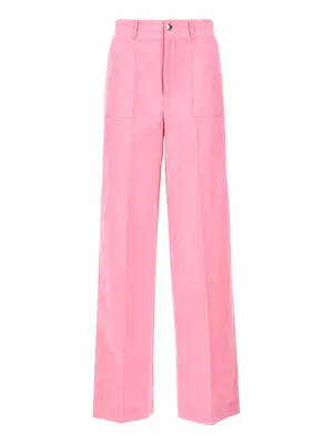 TWINSET Wide-leg Trousers - Pink