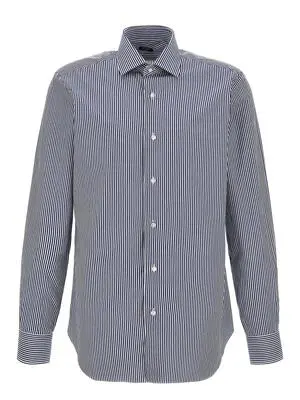 BARBA NAPOLI Striped Shirt