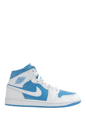 JORDAN 1 Mid Sneakers 114 White/legend Blue