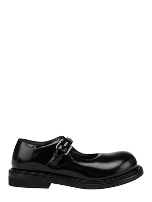 Moschino Patent-leather Loafers - Black