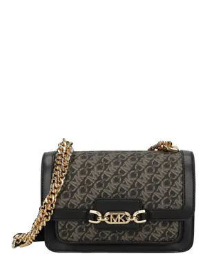Michael Kors Heather Crossbody Bag - Black