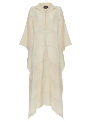 TALLER MARMO Lerici Maxi Dress - Neutrals