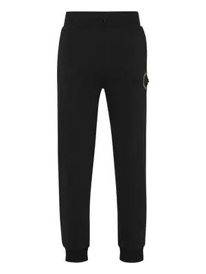 PLEIN SPORT Logo-print Track Pants - Black