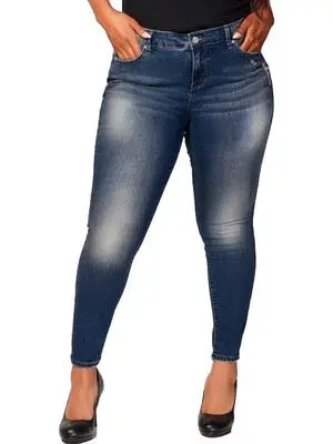 SLINK JEANS Ankle Skinny Jeans - Sienna