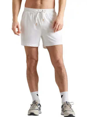 RHONE Rhone Pursuit 5-Inch Lined Shorts White