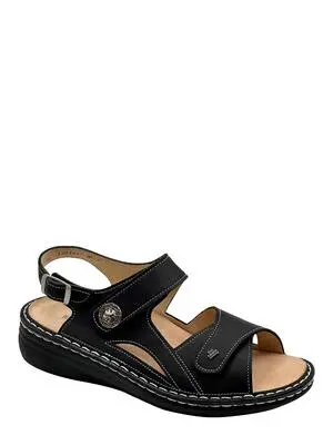 Finn Comfort Barbuda Sandal - Black