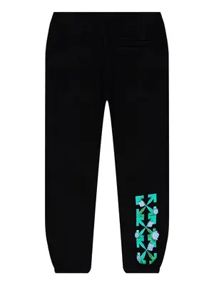 Off-White Tornado Arrow Slim Sweatpants - Black