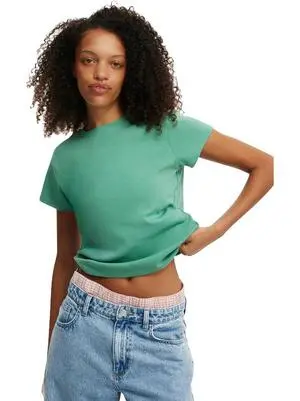 COTTON ON 90s Baby Tee Jade