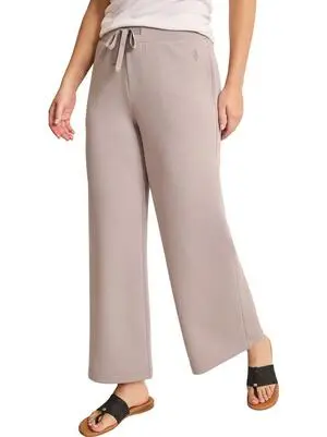 Tommy Bahama Palm Voyage Wide Leg Pants - Grey Jasper