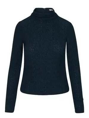 Rebecca Taylor Rebecca Taylor Taryn Knit Top Navy