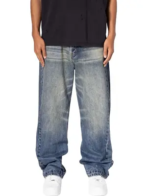 Mnml Ultra Baggy Jeans - Blue