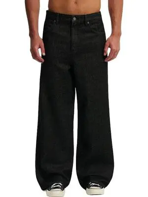 COTTON ON Super Baggy Jeans - Shutter Black