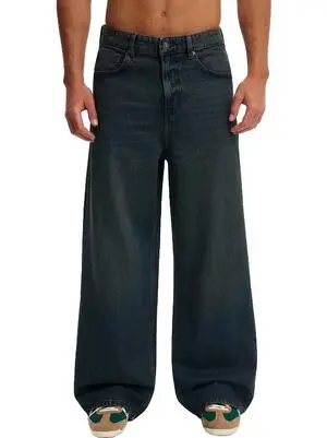 COTTON ON Super Baggy Jeans - Y2k Storm Blue