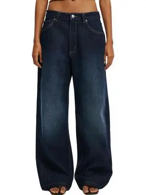 COTTON ON Low Super Baggy Jean - Star Blue