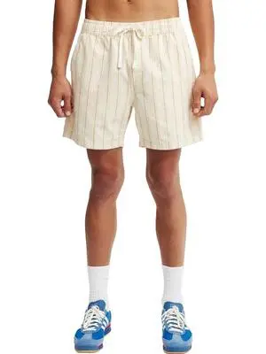 COTTON ON Relaxed Fit Easy Short Lemon Stripe